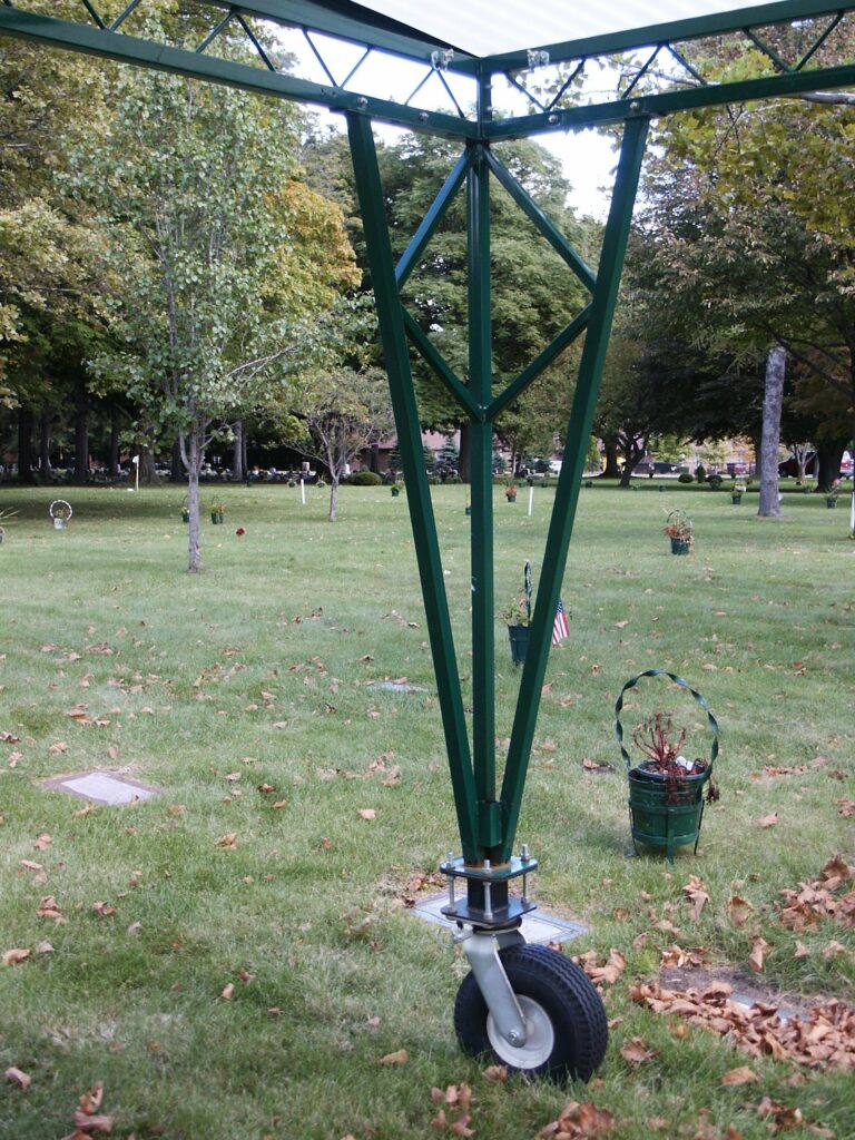 Steel Roll Around Tent - Holland Supply