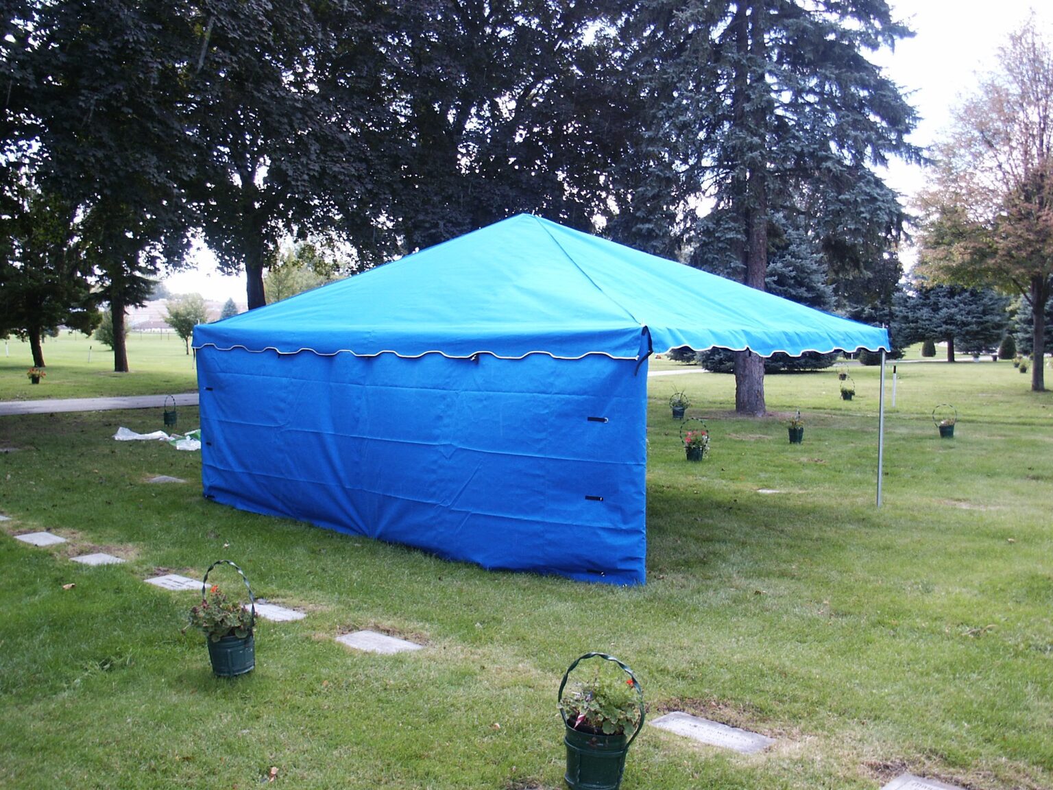 Tent Walls - Holland Supply - Outdoor Funeral