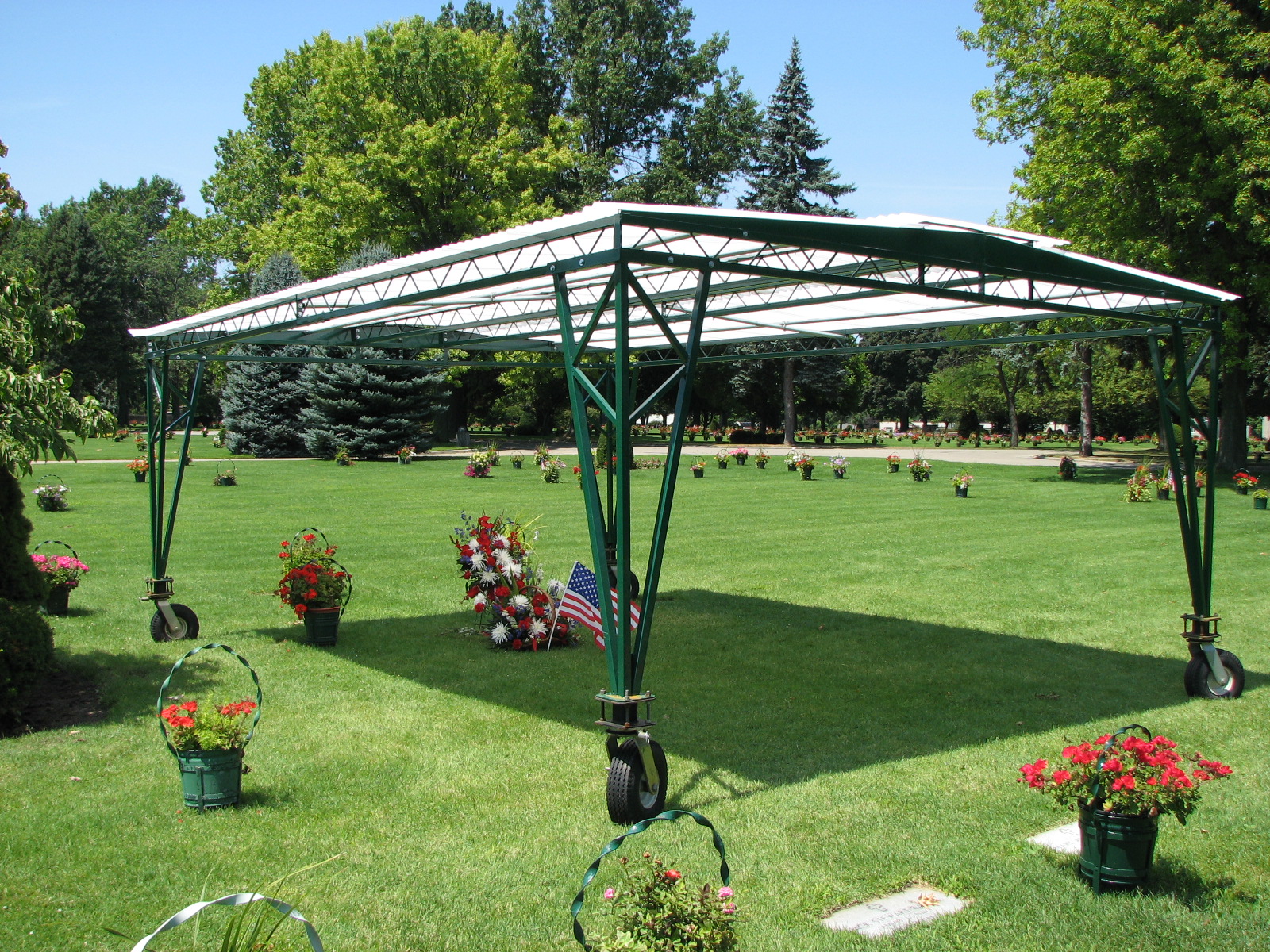Professional Funeral Tents - The Best Tent Options from Holland Supply ...